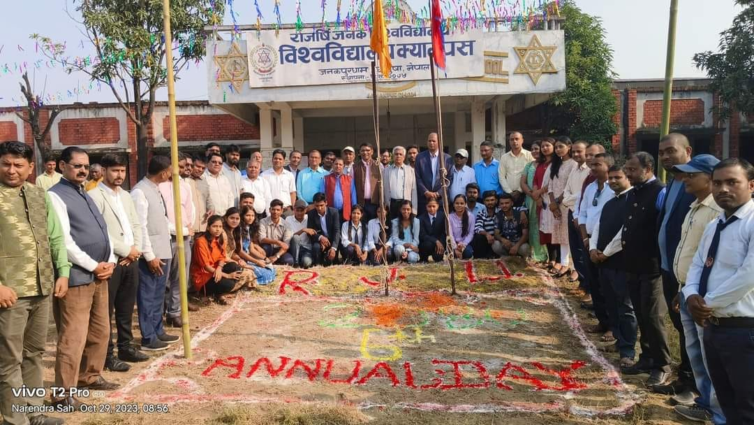 Celebrating Six Years of Excellence: Rajarshi Janak University Marks ...